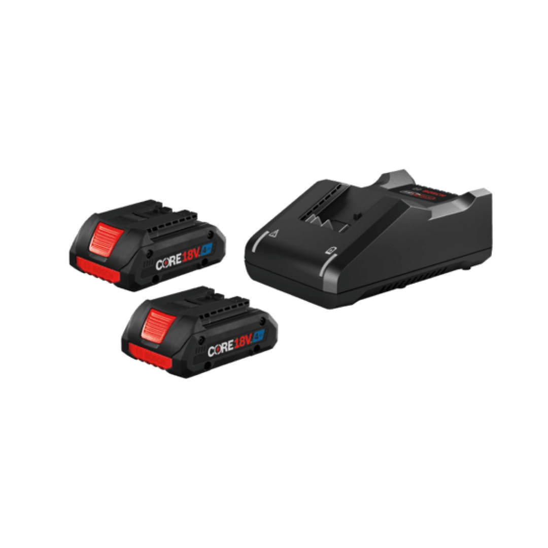 18V Starter Kit with (2) CORE18V® 4 Ah Advanced Power Batteries and (1 ...