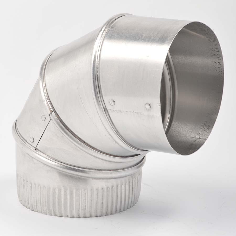 28 Gauge Galvanized 90 Degree Elbows Duct Fitting – TESCO Building Supplies