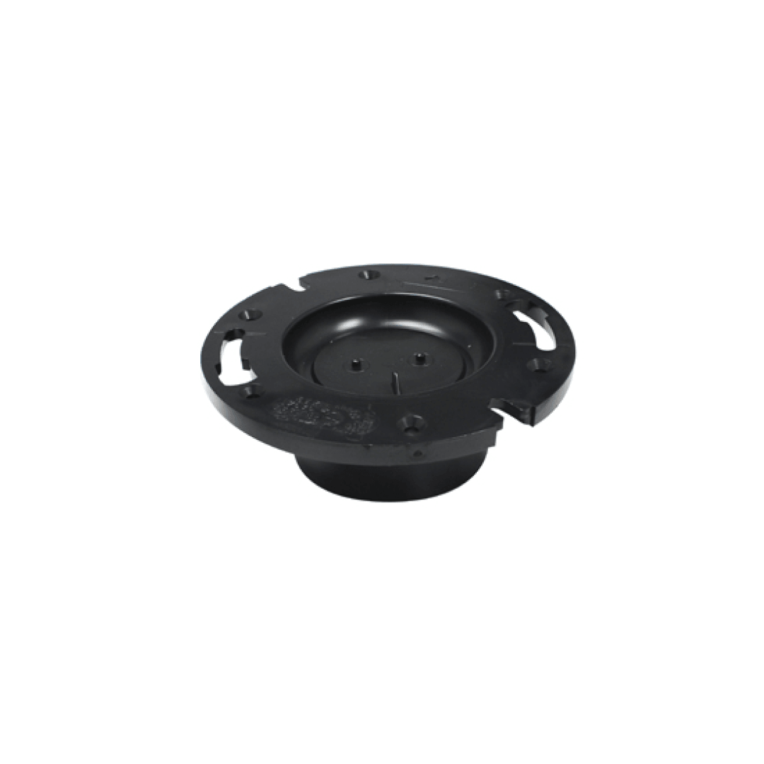 3634T - 4" X 3" ABS DWV Closet Flange With A Molded Test Plate – TESCO ...