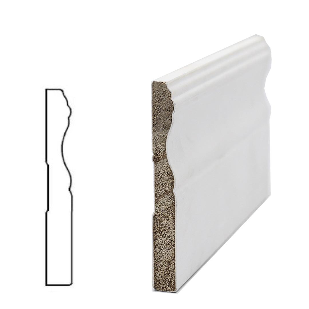 4" X 1/2" Colonial Wood Baseboard - C – TESCO Building Supplies