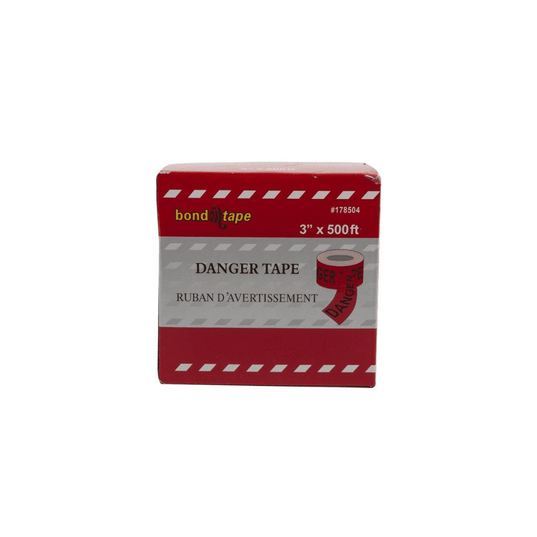 3" x 500' Red Barrier Danger Tape With Dispenser - 178504 – TESCO ...