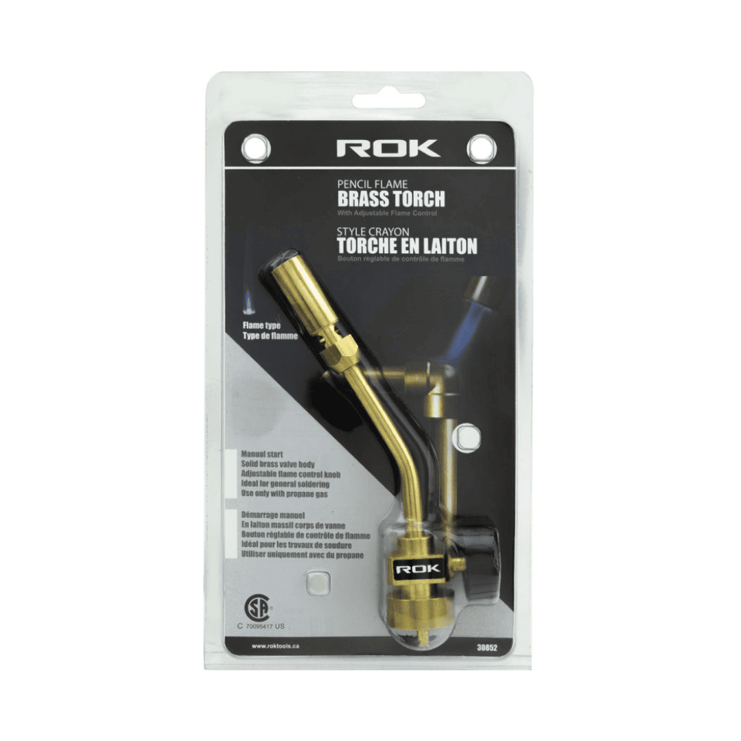 Pencil Flame Brass Torch – TESCO Building Supplies
