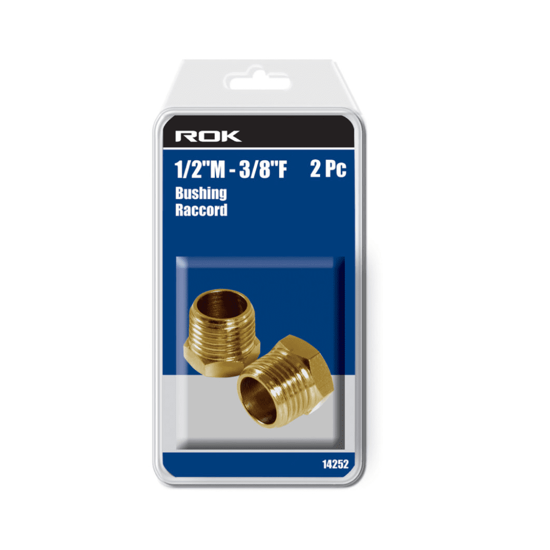 1/2" Male – 3/8" Female Bushing 2-Pack – TESCO Building Supplies