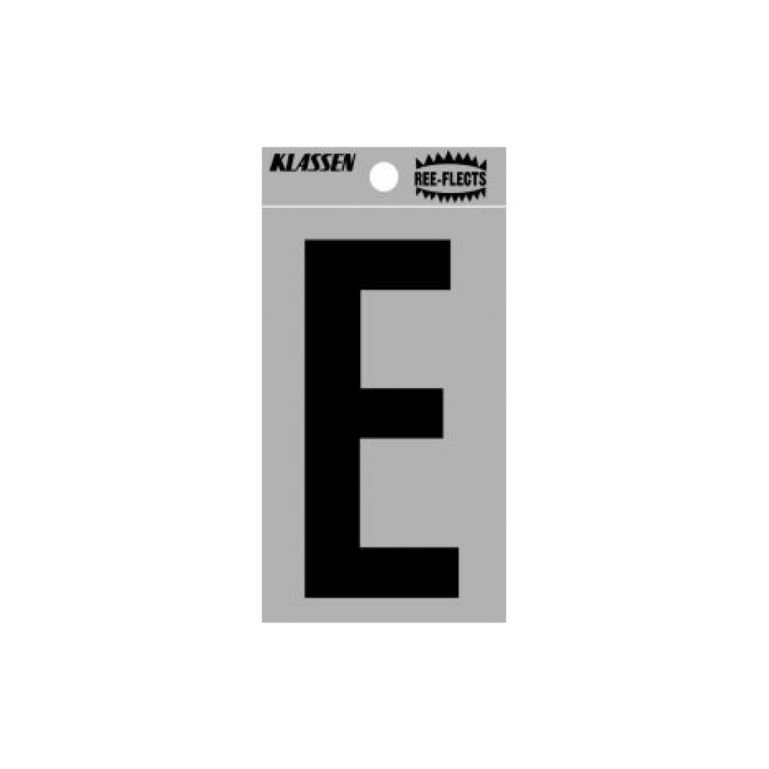 2" Reflective Letters - E – TESCO Building Supplies