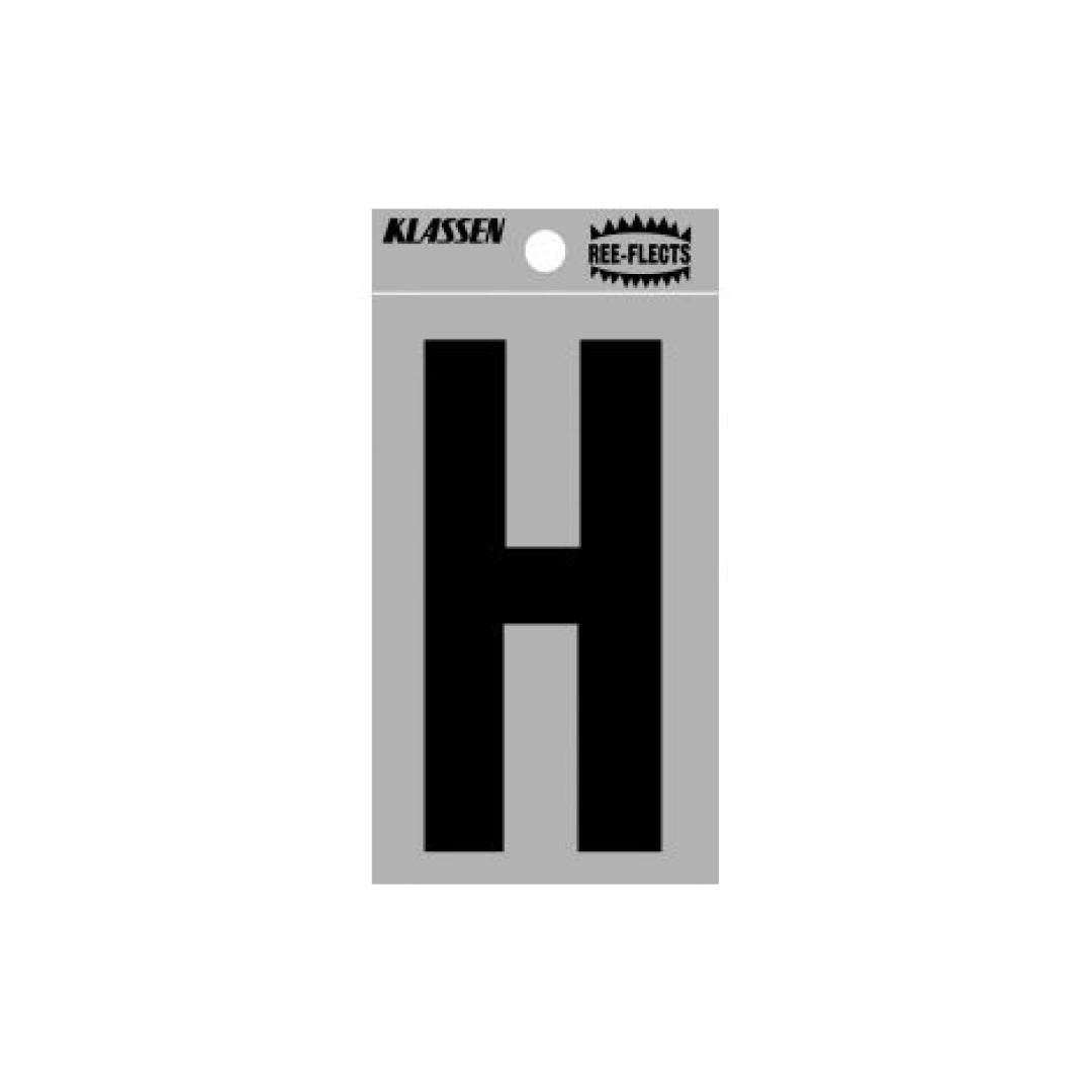 2" Reflective Letters - H – TESCO Building Supplies