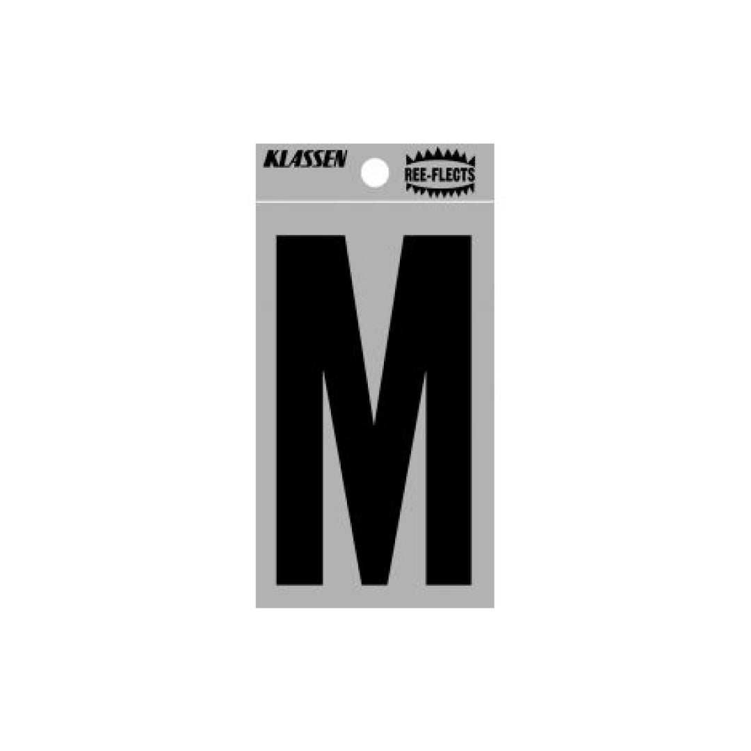2" Reflective Letters - M – TESCO Building Supplies