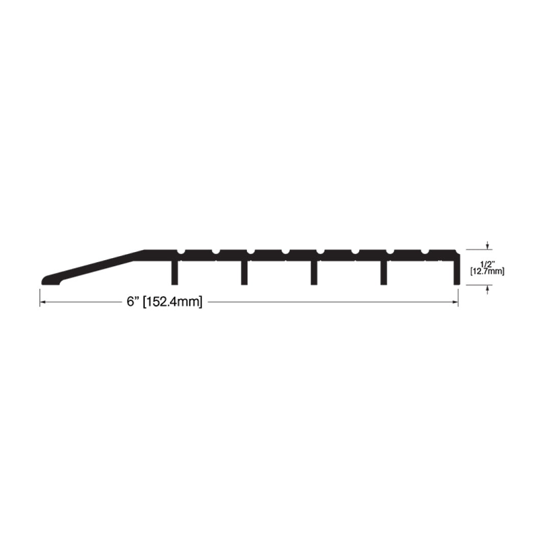 KN Crowder CT-806 Threshold – 6” W x 1/2” H – TESCO Building Supplies