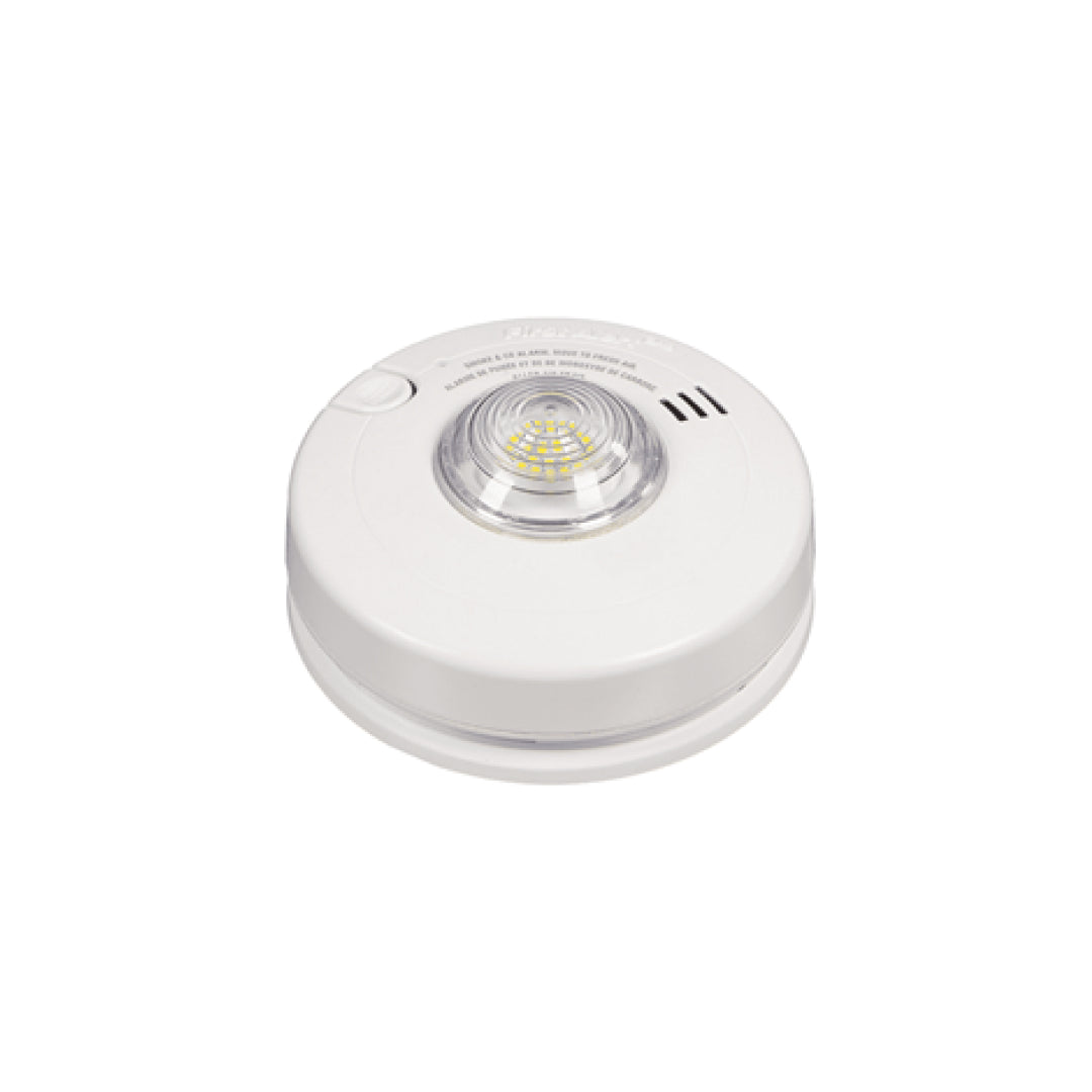 Hardwired Photoelectric Smoke Alarm & LED Strobe - 7030BSLA – TESCO ...