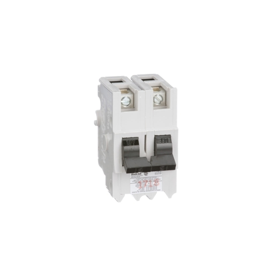 Circuit breaker, Stab-Lok, 20A, 2 pole, 120/240VAC, 10kA, bolt on moun ...