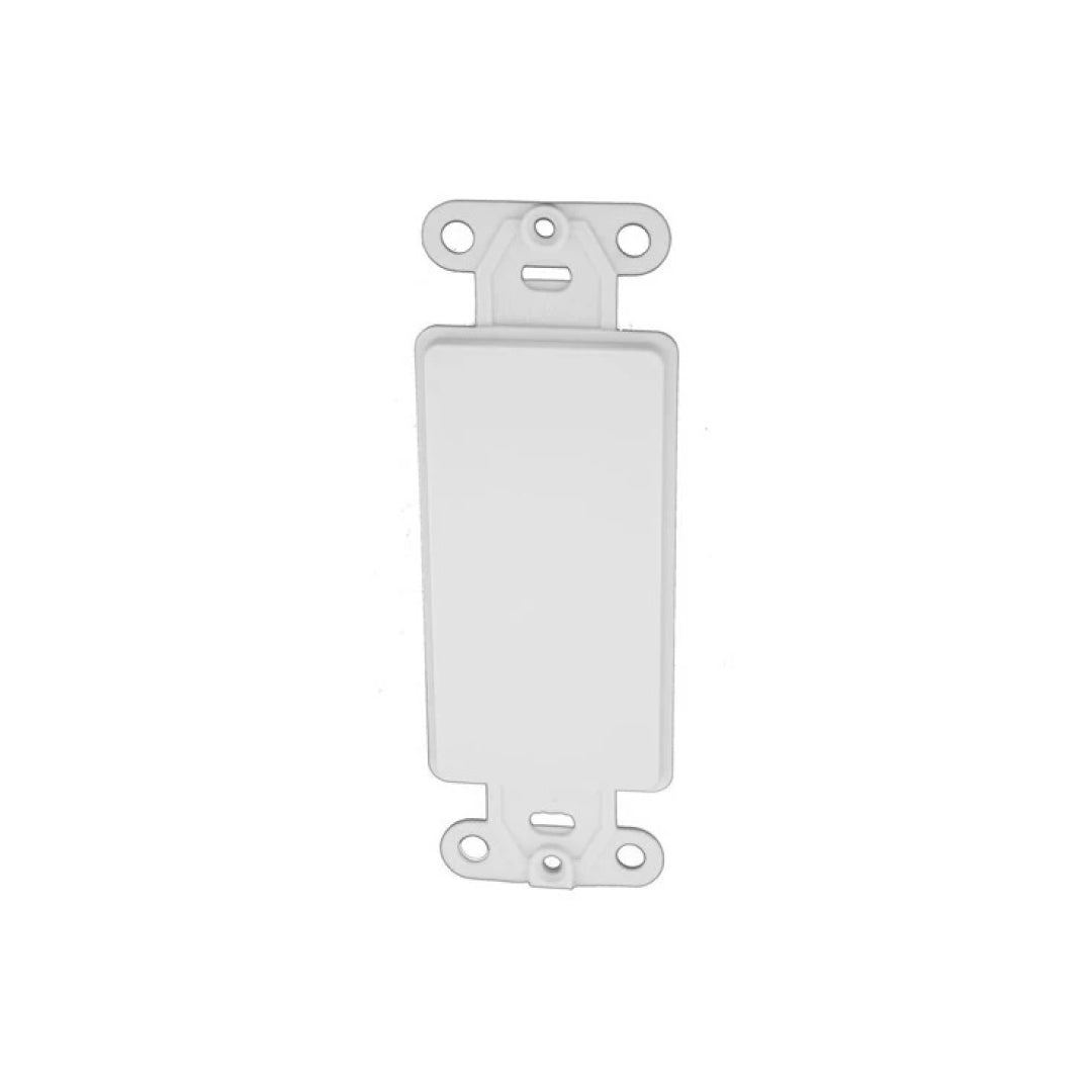 Decora Plastic Adapter Plate, Blank, White – TESCO Building Supplies