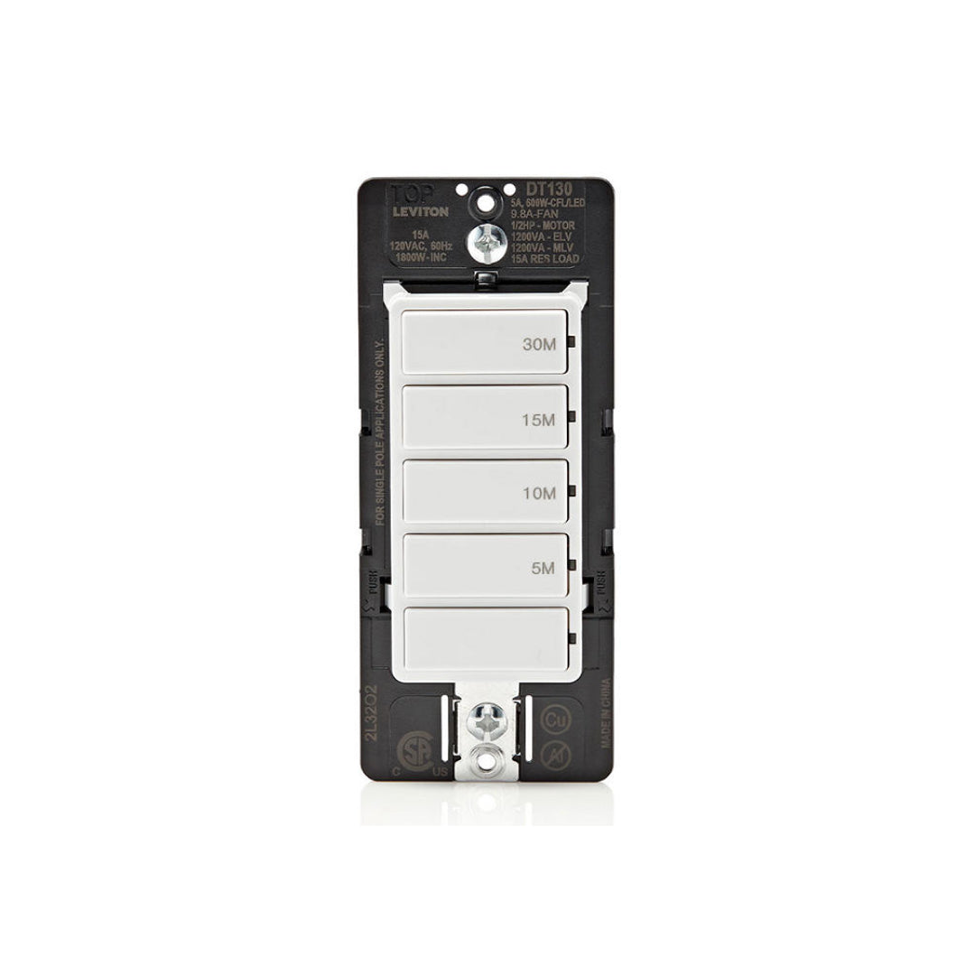Decora In-Wall 30-Minute Countdown Timer Switch, 15A – TESCO Building ...