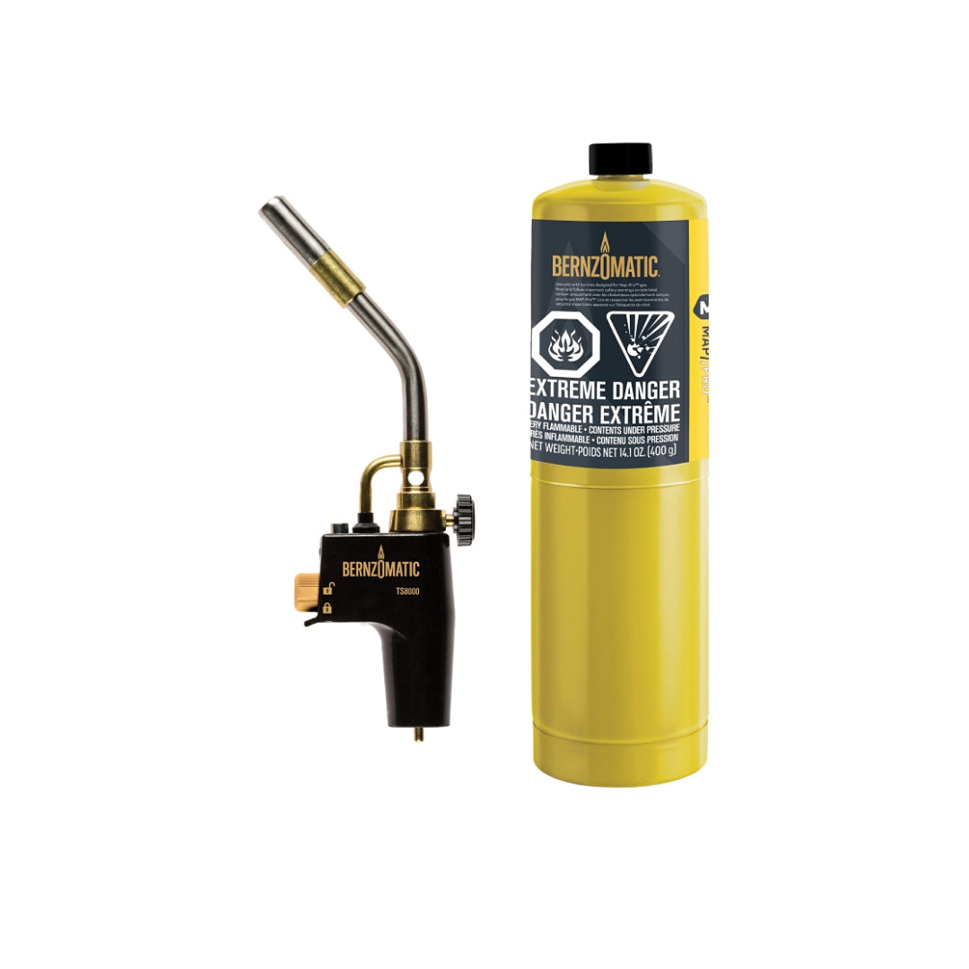 BernzOmatic TS8000KC CAN Torch Kit, Aluminum – TESCO Building Supplies