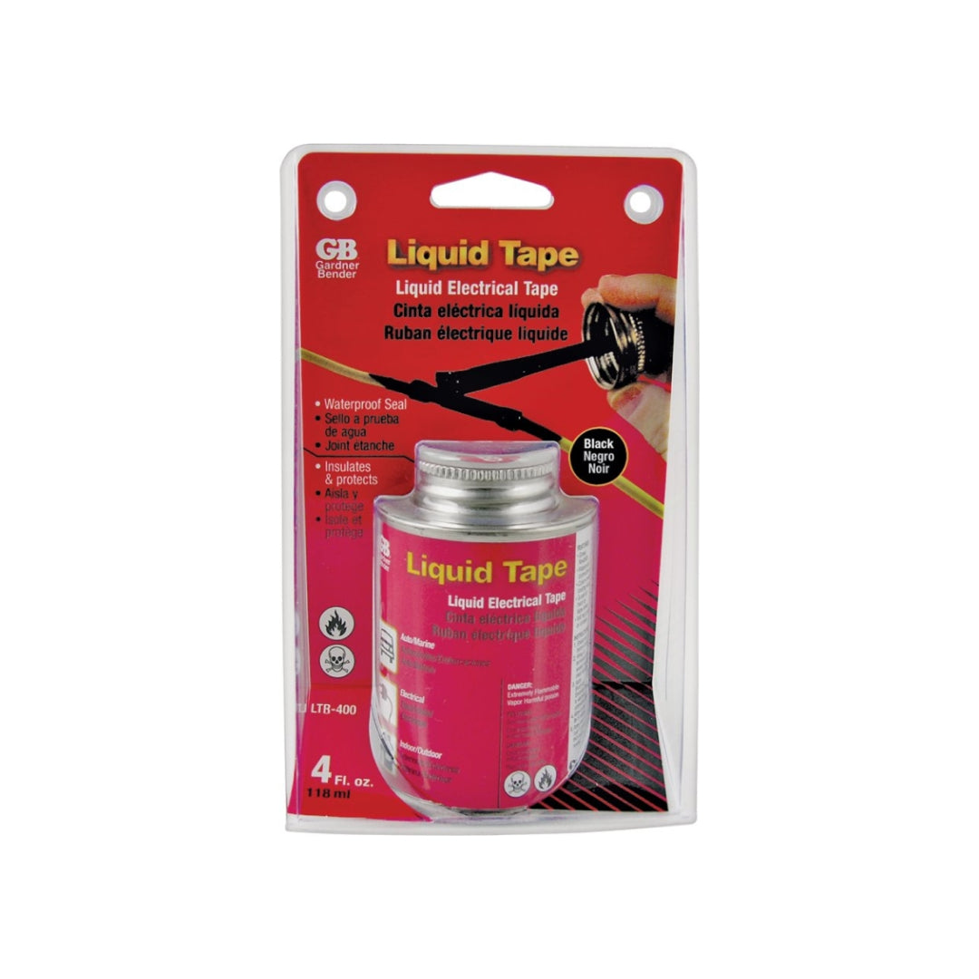 Gardner Bender Liquid Electrical Tape, Liquid, 4 oz Bottle – TESCO ...