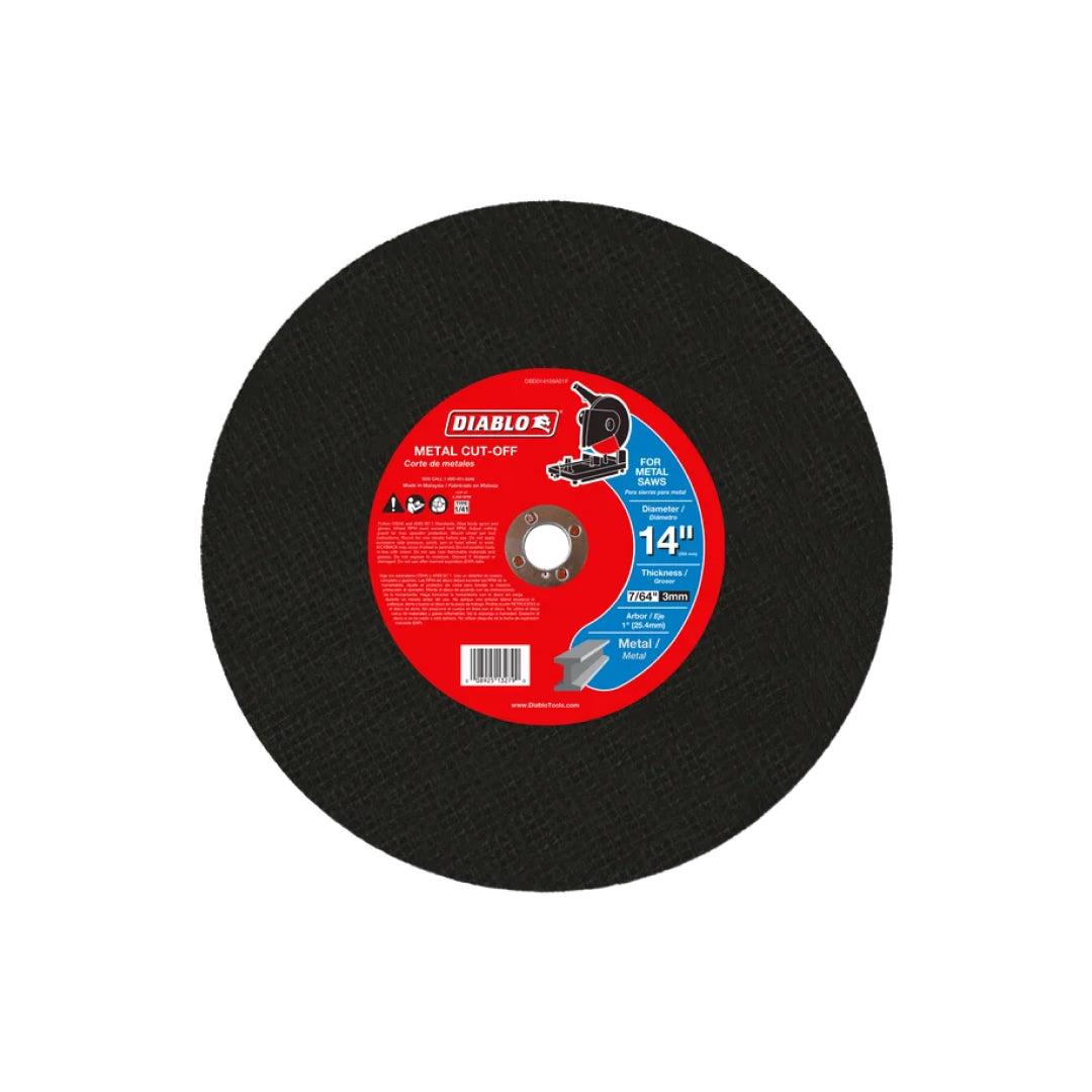 14" 7/64" Chop Saw Disc for Metal – TESCO Building Supplies