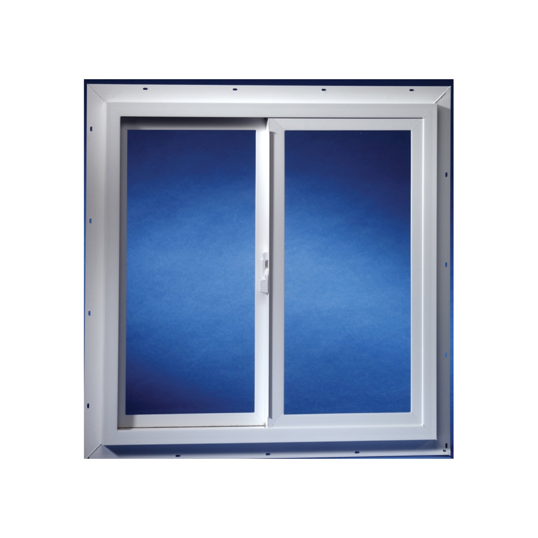 Duo-Corp 2020IGUT Utility Window, 23-1/2 in W Window, Vinyl Frame ...