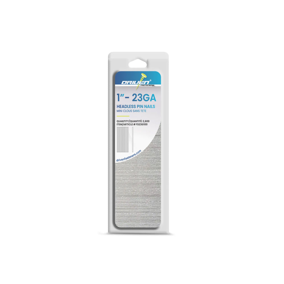 23GA Headless Pins 2.6M/pack – TESCO Building Supplies