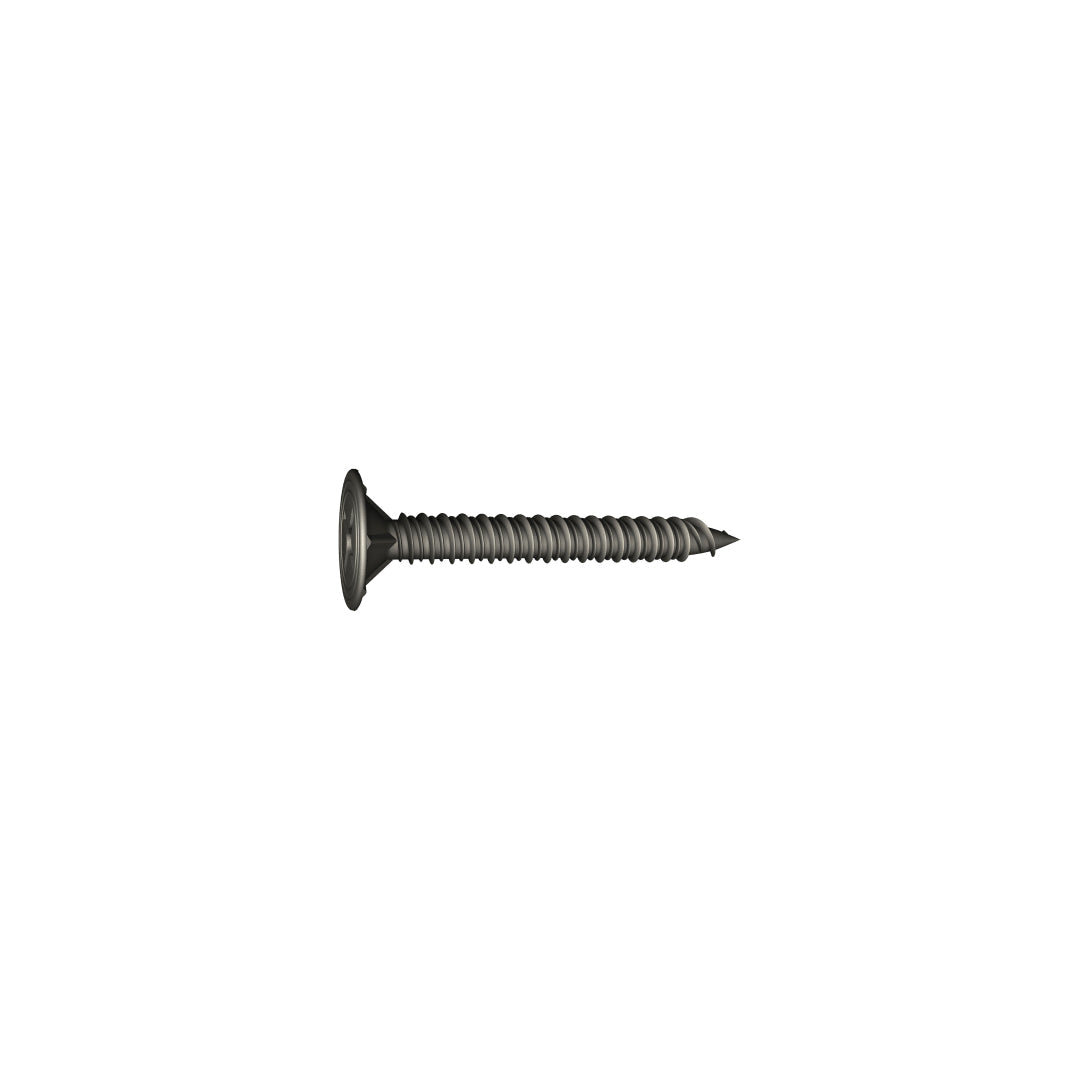 8 x 1-1/4-in Phillips, Flat Wafer Head, Hi-Lo Thread, Streaker® Point ...