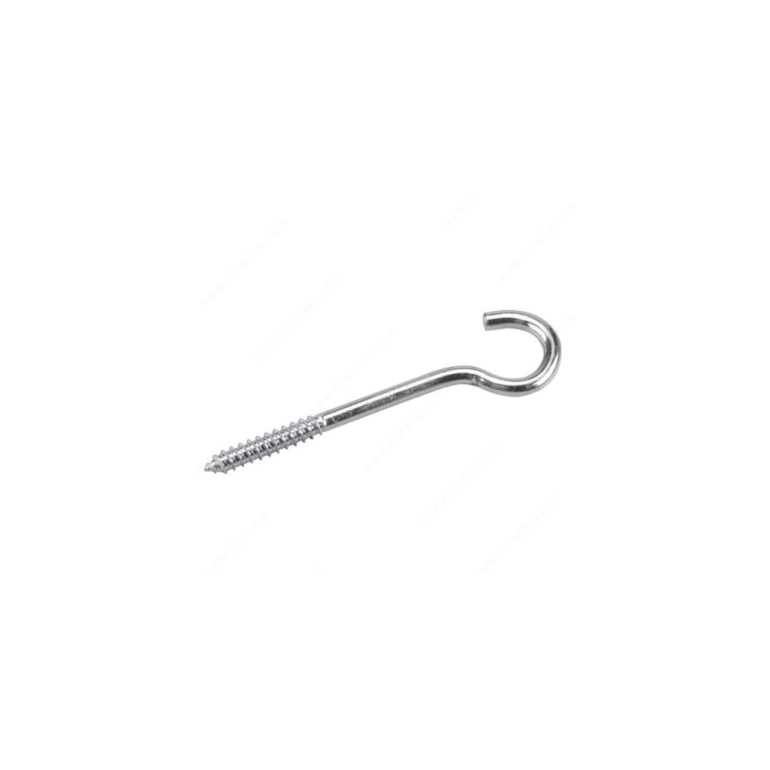 Screw Hook with Lag Thread, 6 in, 7.6 mm, 125 lb – TESCO Building Supplies