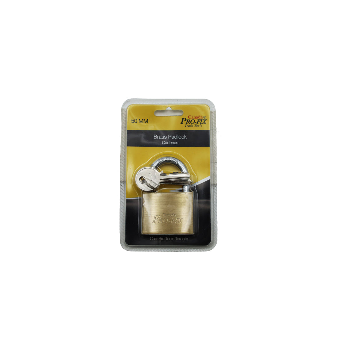 Brass Padlock 50mm – TESCO Building Supplies