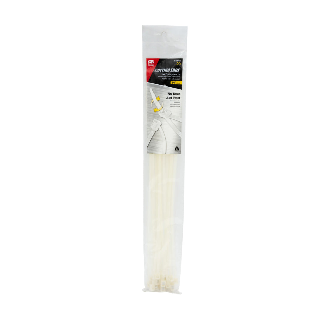 Cable Tie Self Cutting, 45-314SC CBL TIE S/C NAT 14" – TESCO Building ...