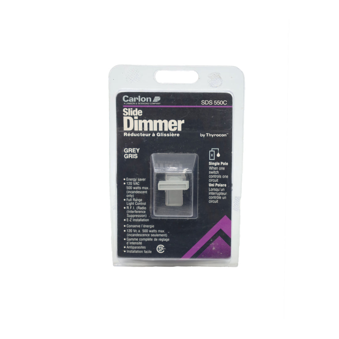 Slide Dimmer Grey - SDS550C – TESCO Building Supplies