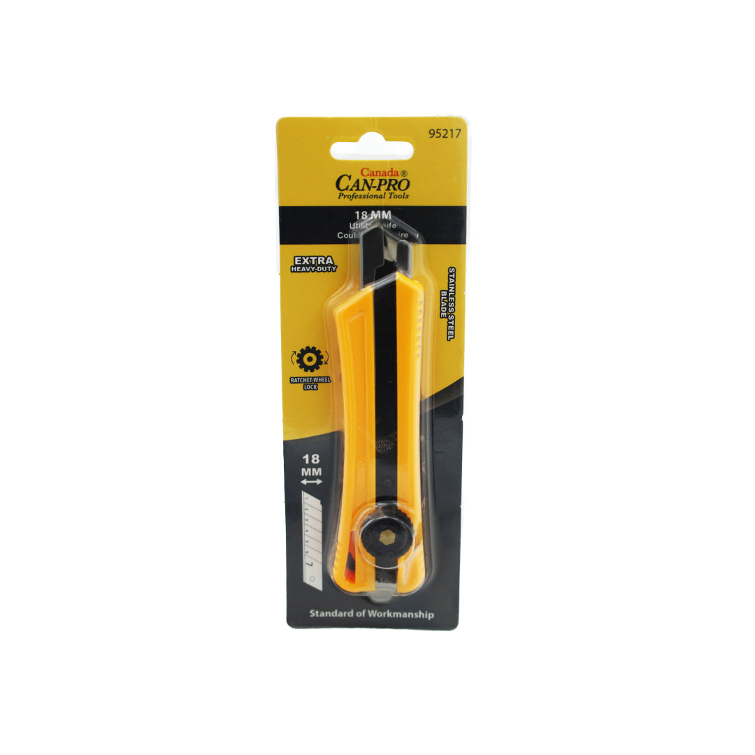 18mm Heavy-Duty Utility Knife – TESCO Building Supplies