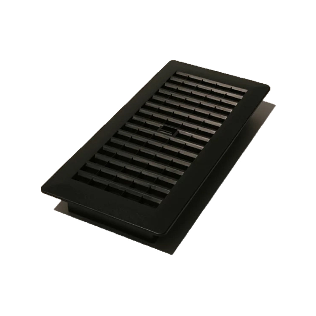 Plastic Floor Register – Black Plastic – TESCO Building Supplies