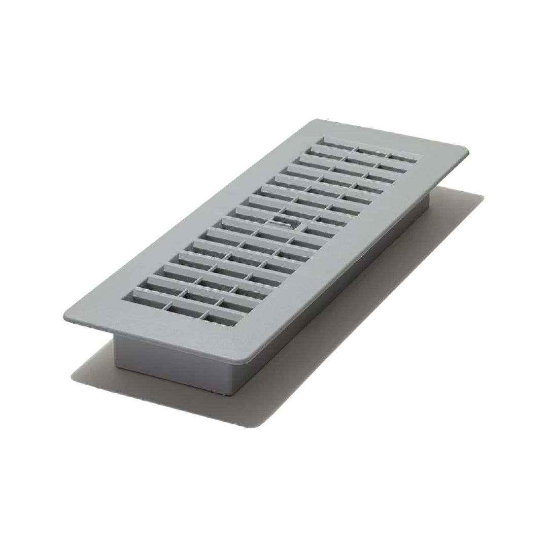 Plastic Floor Register – Gray Plastic – TESCO Building Supplies