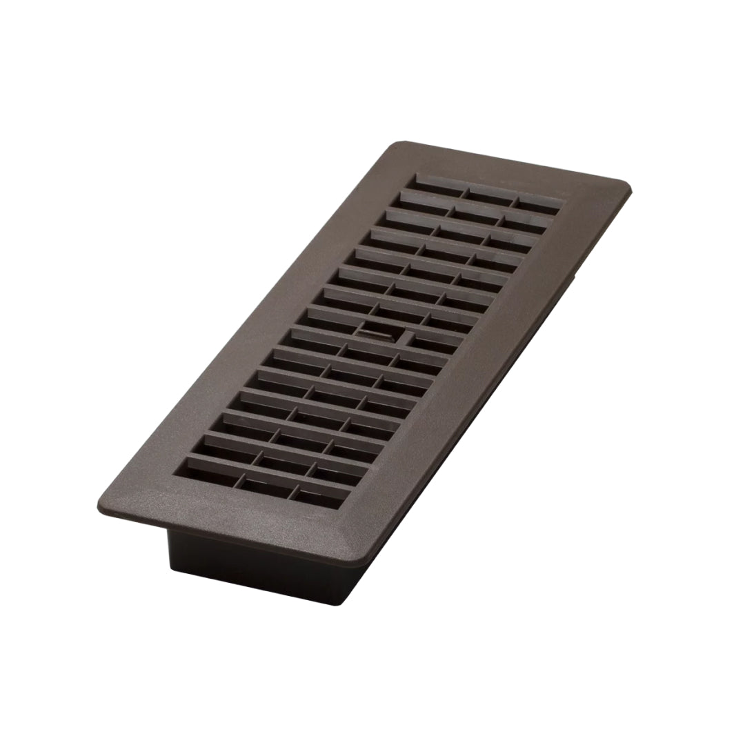 Plastic Floor Register – Walnut Brown Plastic – TESCO Building Supplies