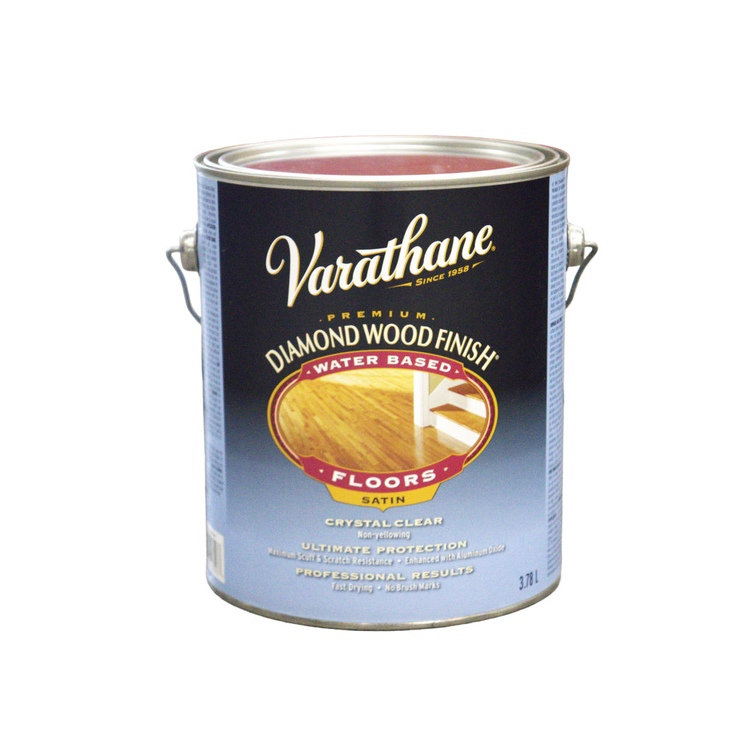 Varathane® Diamond Wood Finish® Floor Finish, Crystal Clear, Satin, 3 ...