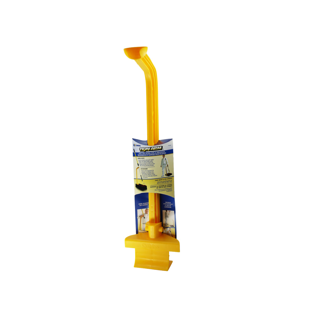 Simms Plastic Tray Arm Adjustable Clamp Yellow – TESCO Building Supplies