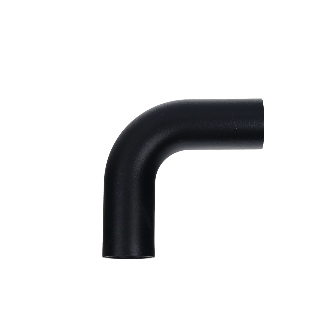 Round Handrail Return 90 Degree Black – TESCO Building Supplies