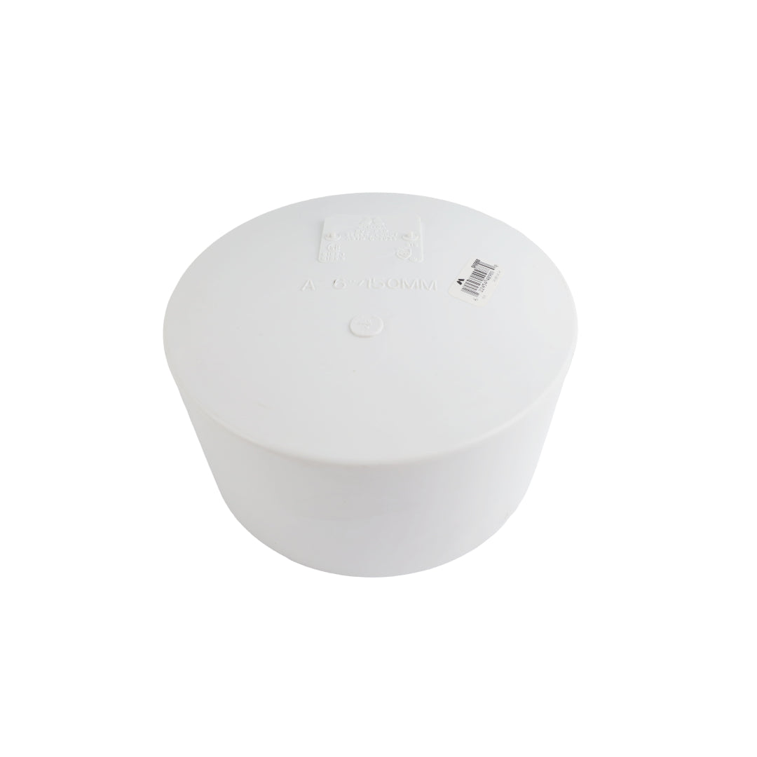 6" PVC Cap Hub – TESCO Building Supplies