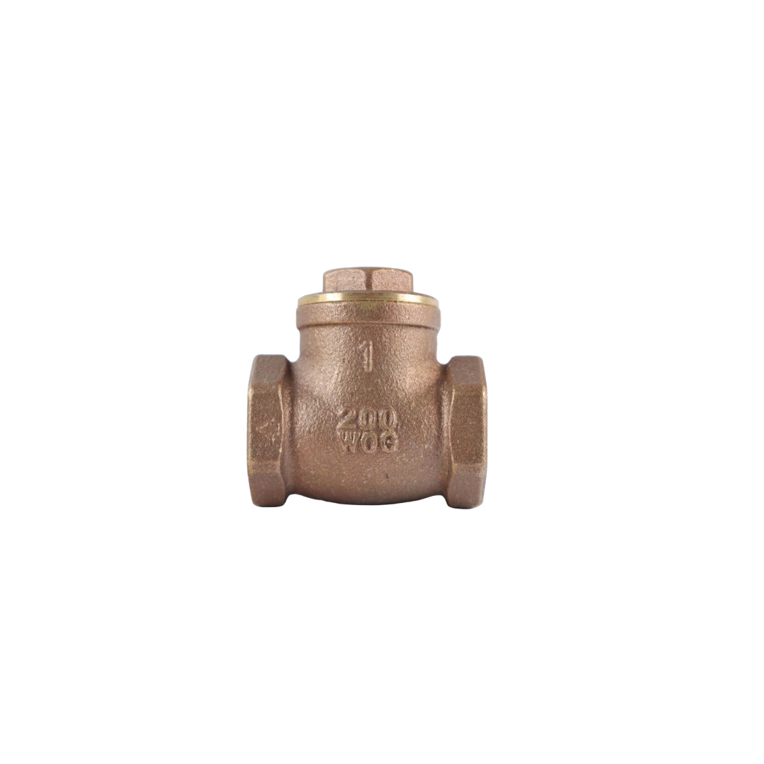 1" Brass Swing Check IPS Valve – TESCO Building Supplies