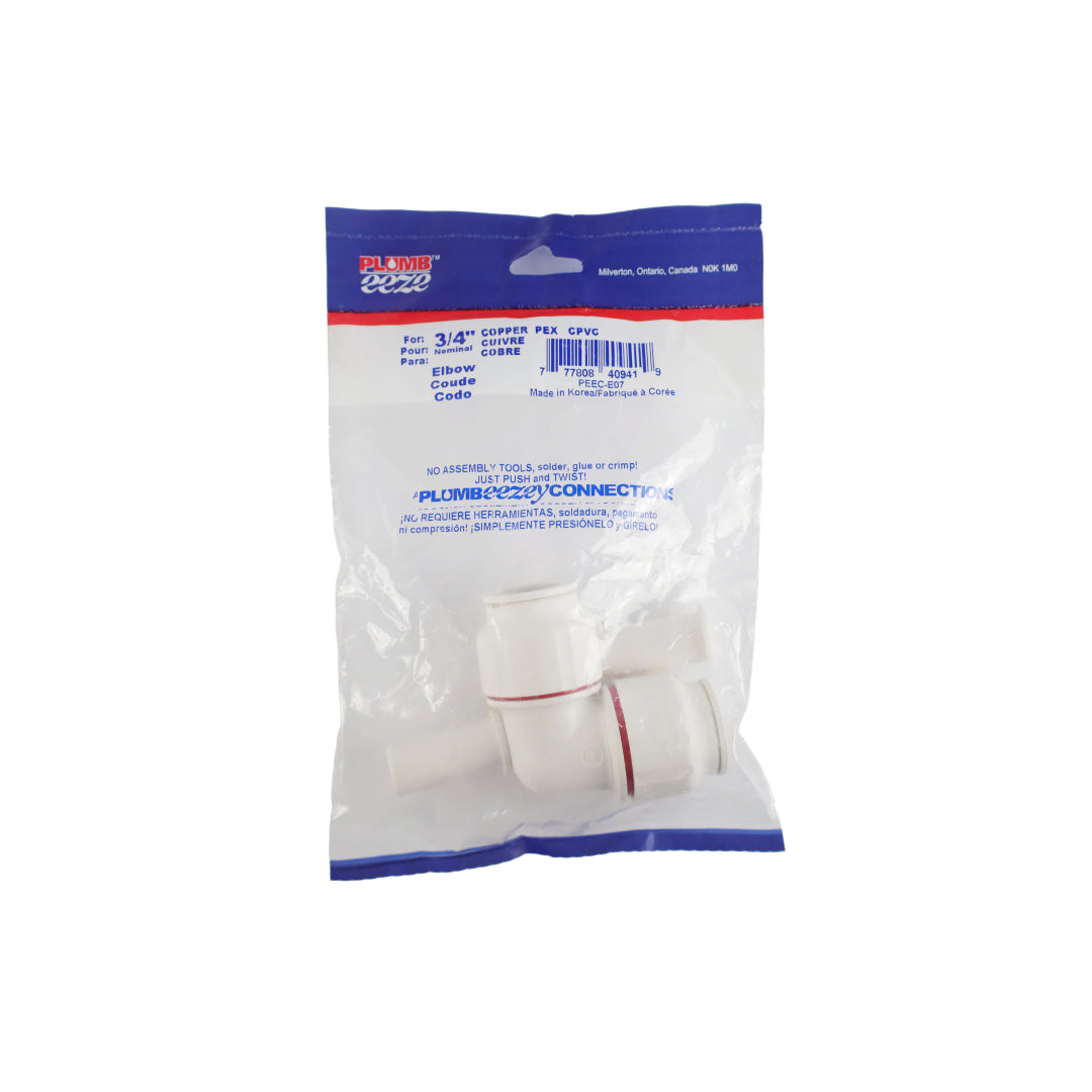 PEEC-E07 Pipe Elbow, 3/4 in – TESCO Building Supplies