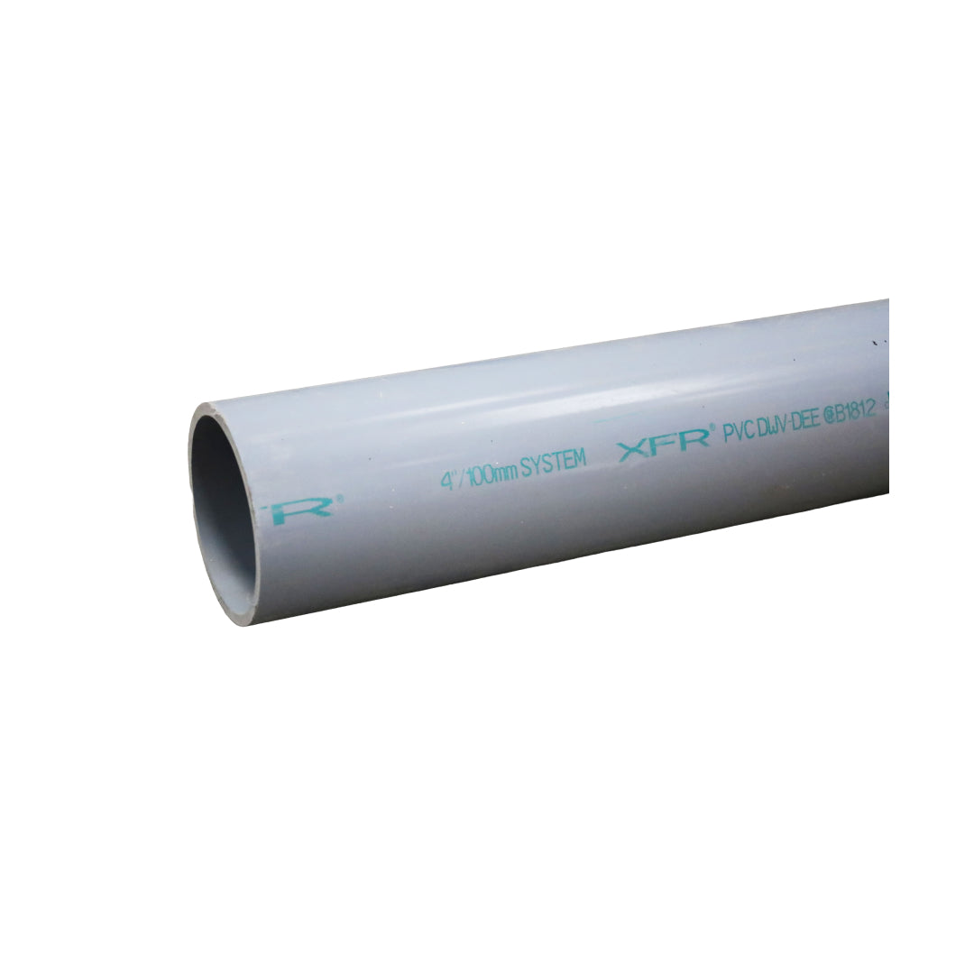 4" x 12' XFR PVC/DWV Pipe – TESCO Building Supplies