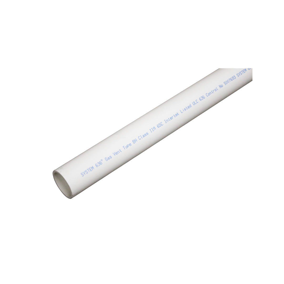 2" x 10ft IPEX System 636 Flue Gas Vent Pipe – TESCO Building Supplies
