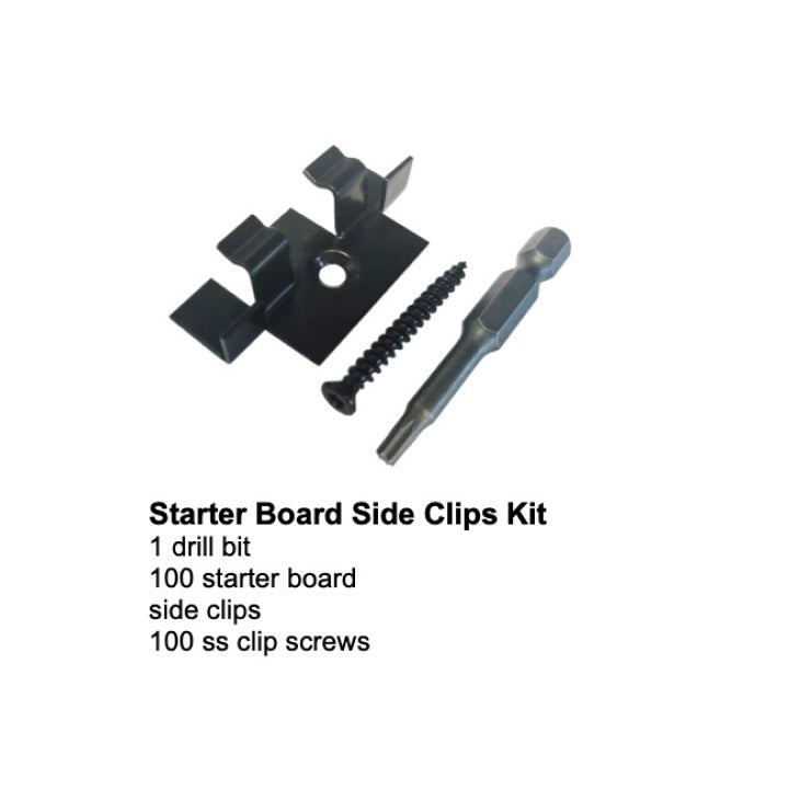 Starter Board Side Clips Kit – TESCO Building Supplies