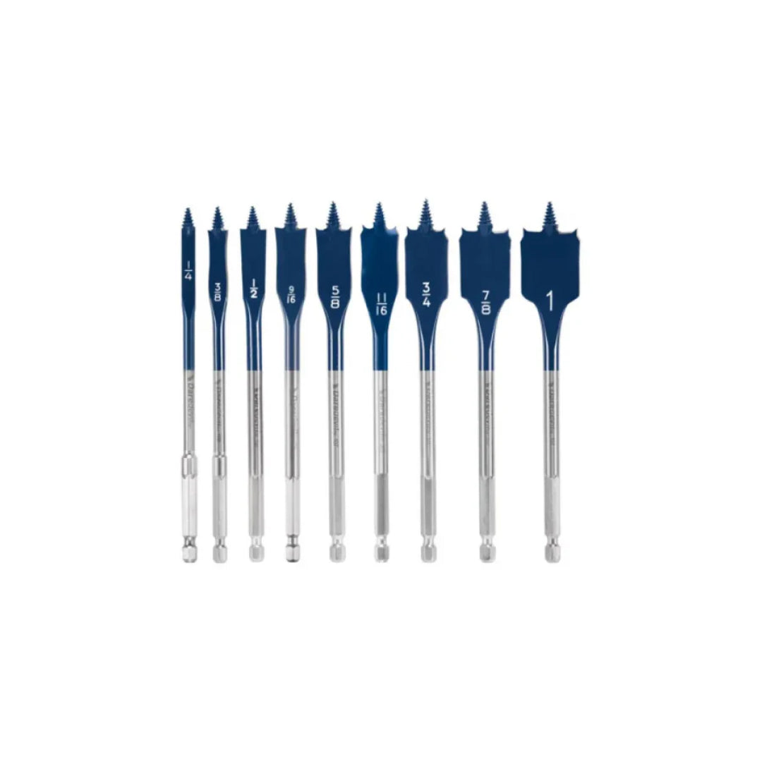 9 pc. Daredevil® Standard Spade Bit Set – TESCO Building Supplies