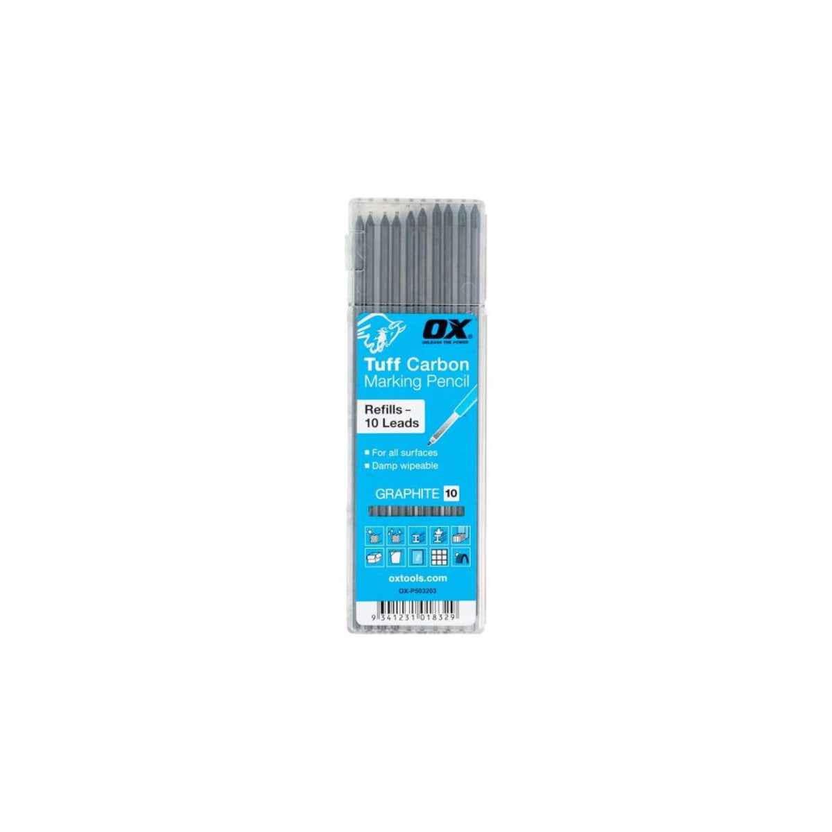 Pro Graphite Tuff Carbon Pencil Leads – TESCO Building Supplies
