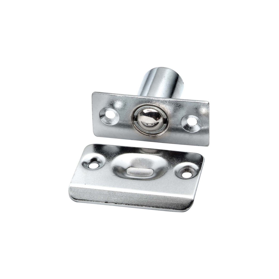 Adjustable Bullet Catch with Full Lip Strike Plate - Polished Chrome ...