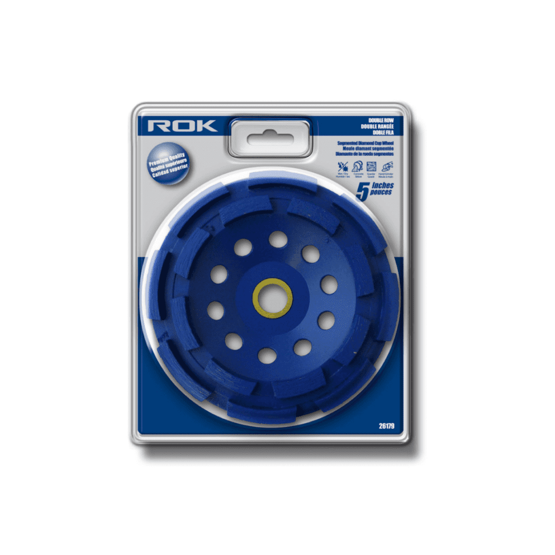 5" Diamond Cup Wheel 2 Row Segmented – TESCO Building Supplies