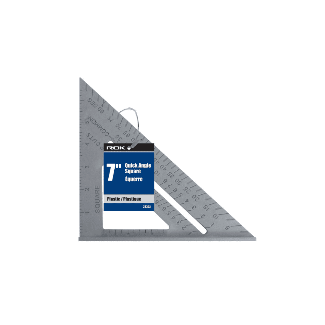 7" Plastic Quick Angle Square – TESCO Building Supplies