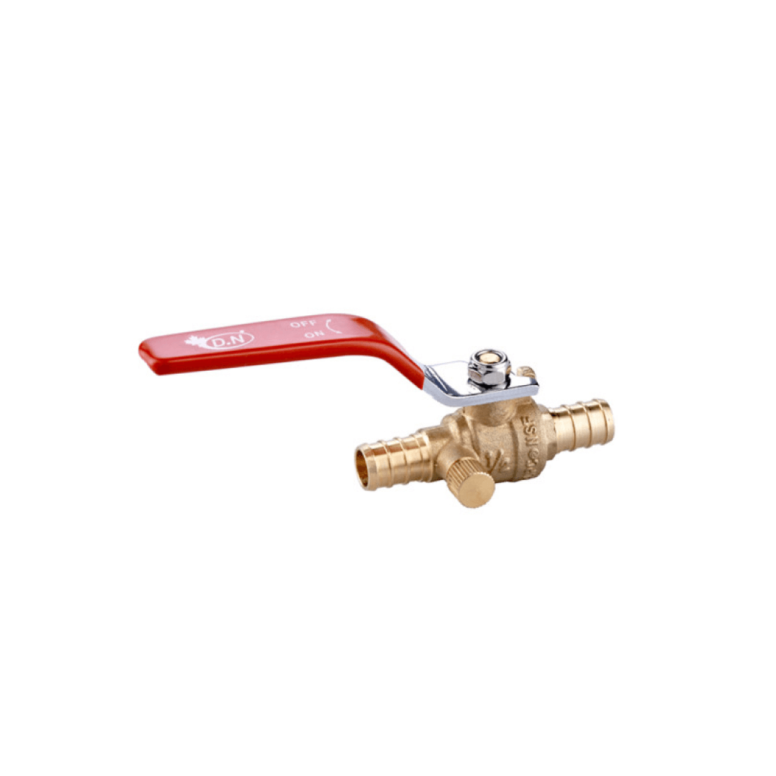 Ball Valve 3/4" Pex With Drain - 611062-PBVD – TESCO Building Supplies