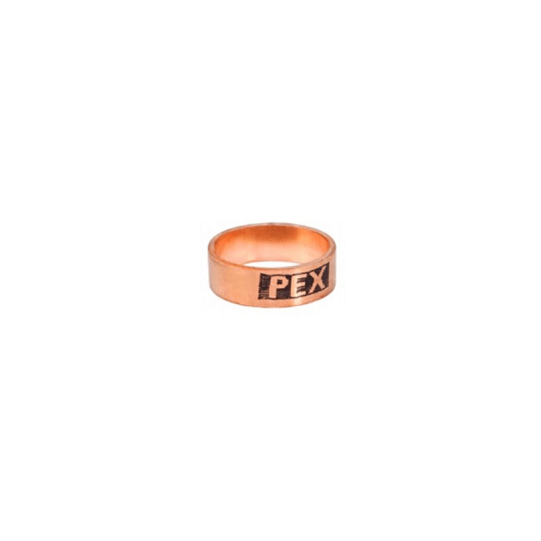 Copper Pex Crimp Ring 1/2" 100pcs/Bag – TESCO Building Supplies