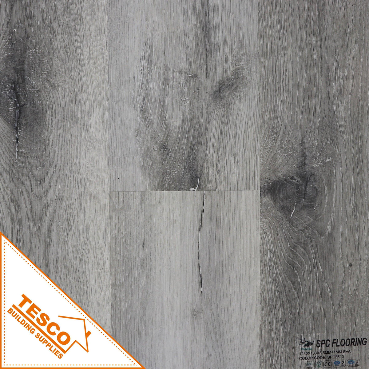 SPC Vinyl Flooring - SPC3510 24.23sqft/box 4.5mm – TESCO Building Supplies