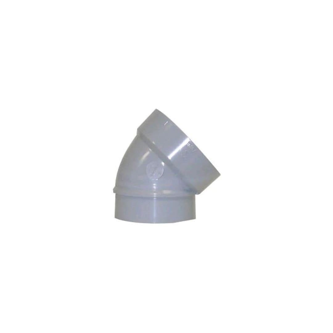System 15 PVC DWV Fitting 45º Elbow Short Turn SP X H – TESCO Building ...