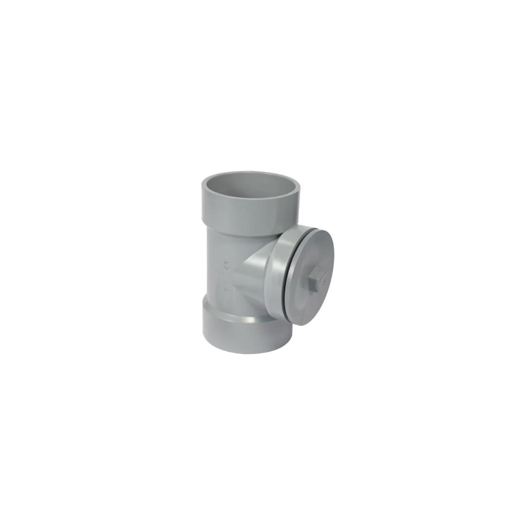 System 15 PVC DWV Fitting Line Cleanout H X H X Gasket Plug – TESCO ...