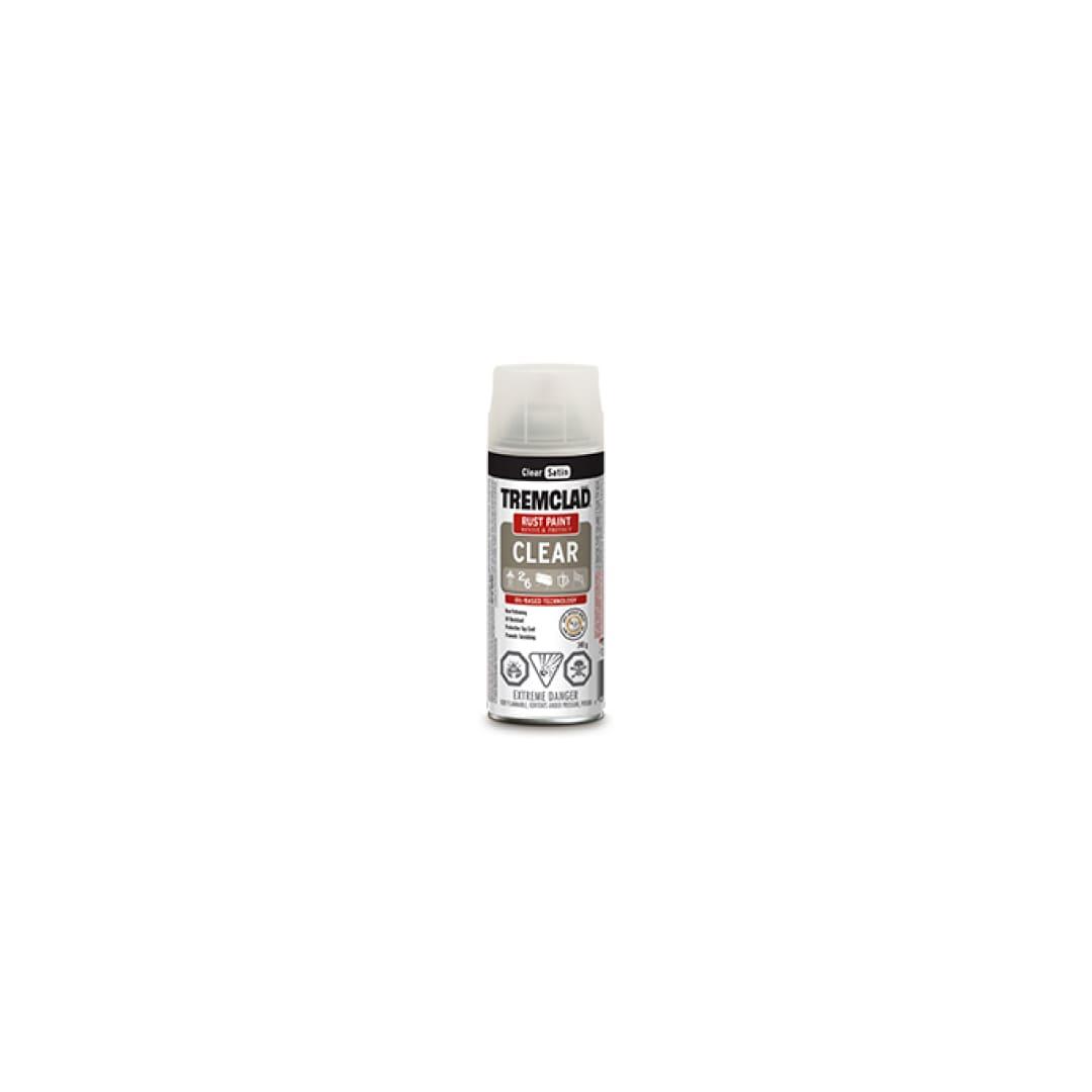 TREMCLAD® Oil Based Rust Paint Aerosol Spray - Clear – TESCO Building ...
