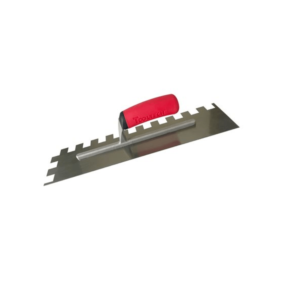 Trowel Notched 16in x 4in (3/4” x 3/4” Square Notch) – TESCO Building ...